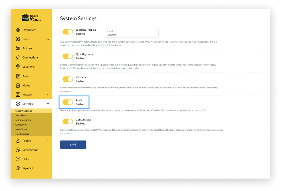 Creating, Receiving, and Conducting an Audit