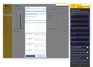 Add, Edit, Delete Connections