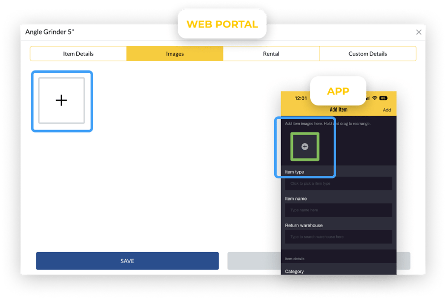 Adding and Editing Items